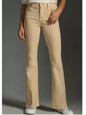 MOTHER | Jeans | Mother The Weekender Flare Jeans In Chalk It Up ...